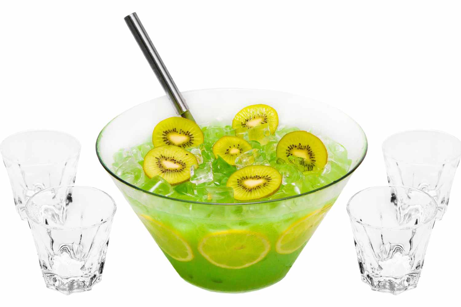 Green Punch with Sherbet | Homemade Food Junkie