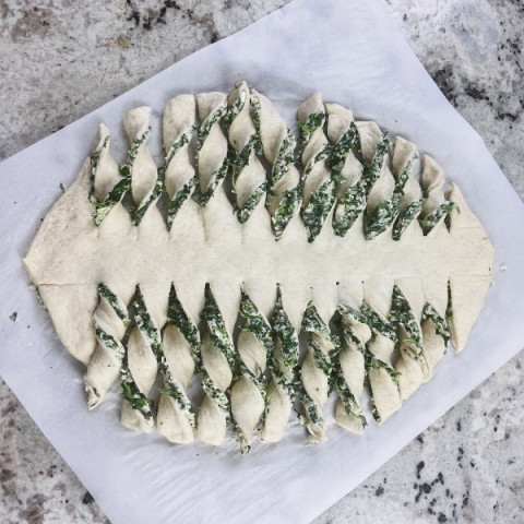 Easy Pizza Football Appetizer | Homemade Food Junkie