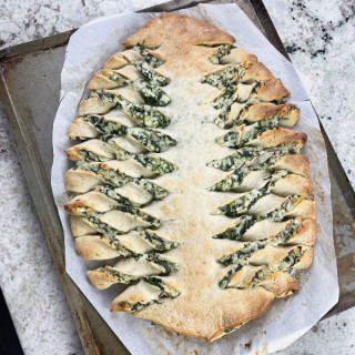 Easy Pizza Football Appetizer | Homemade Food Junkie