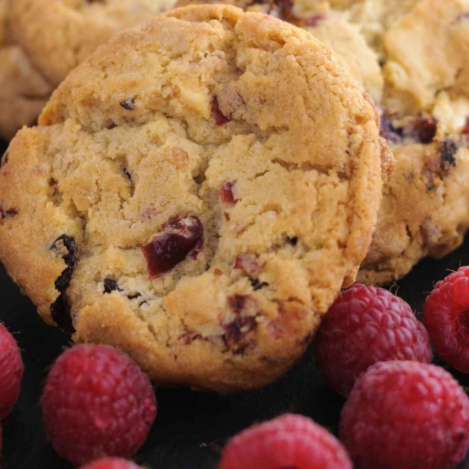 Chocolate Raspberry Cookies | Homemade Food Junkie