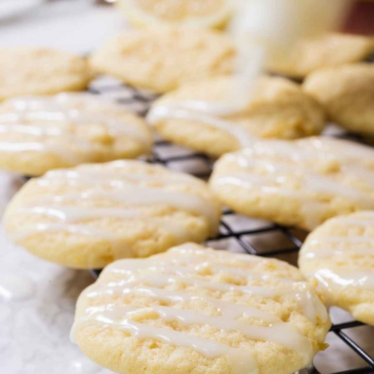 Iced Lemon Cookies | Homemade Food Junkie