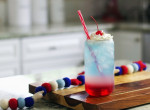 Red White and Blue Non Alcoholic Drink | Homemade Food Junkie