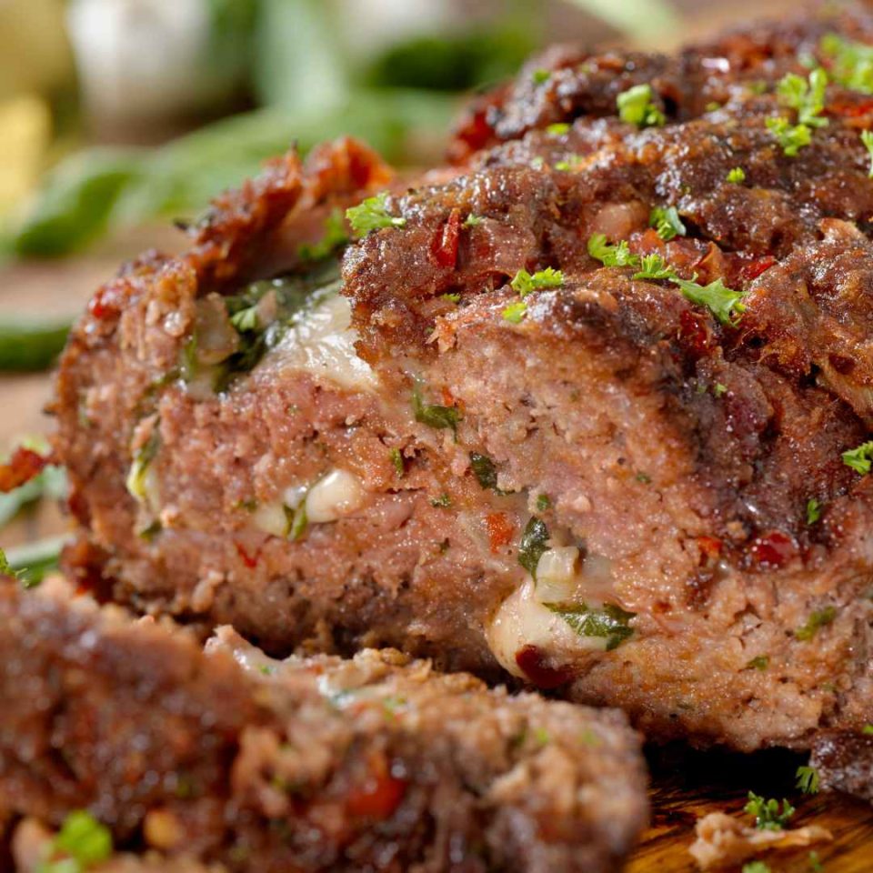 Italian Stuffed Meatloaf Recipe | Homemade Food Junkie