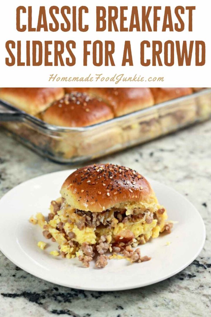 Perfect Classic Breakfast Sliders | Homemade Food Junkie
