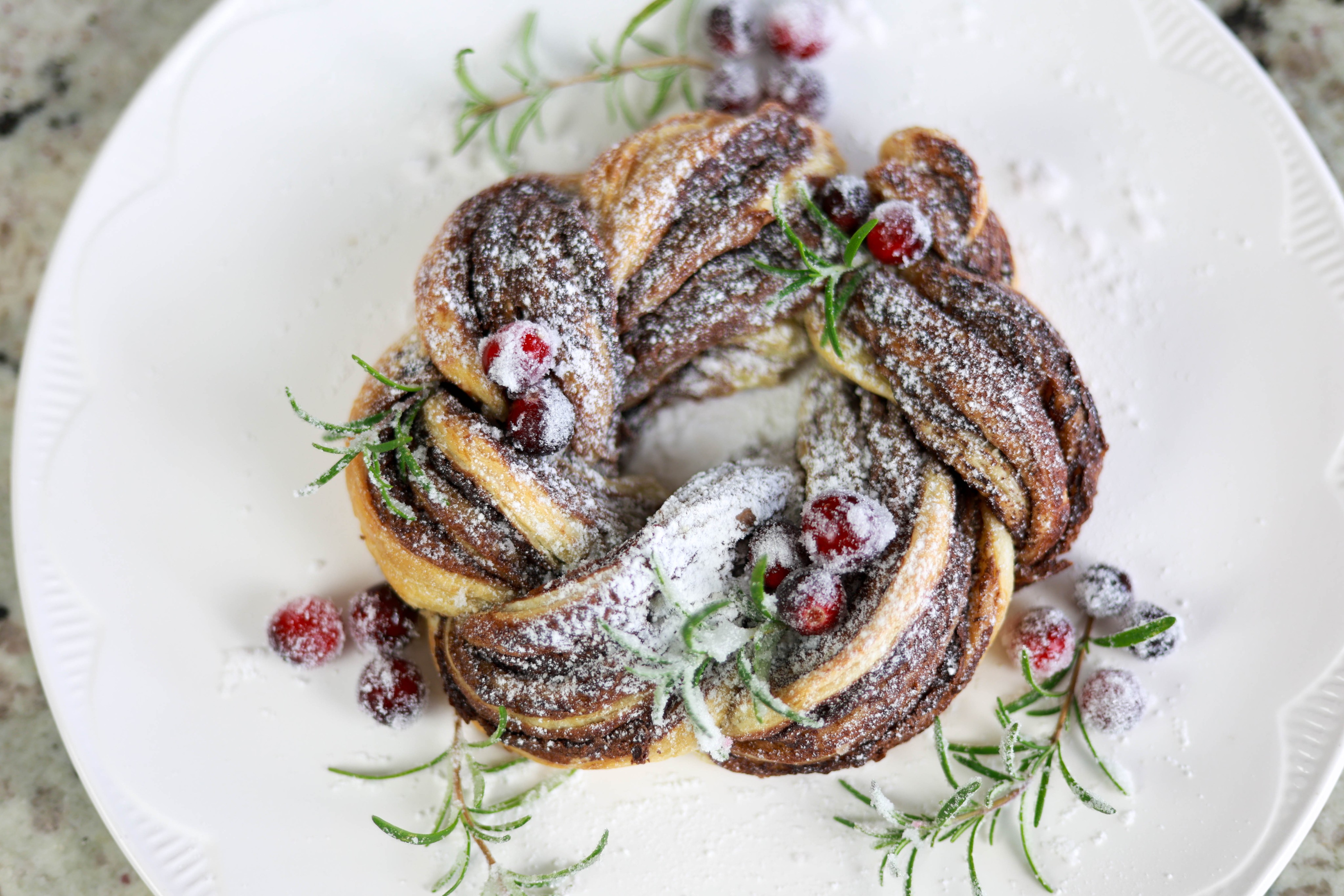 Nutella Christmas Tree Pastry | Homemade Food Junkie