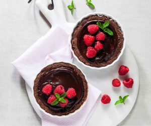 Chocolate Raspberry Mini Tarts | Homemade Food Junkie