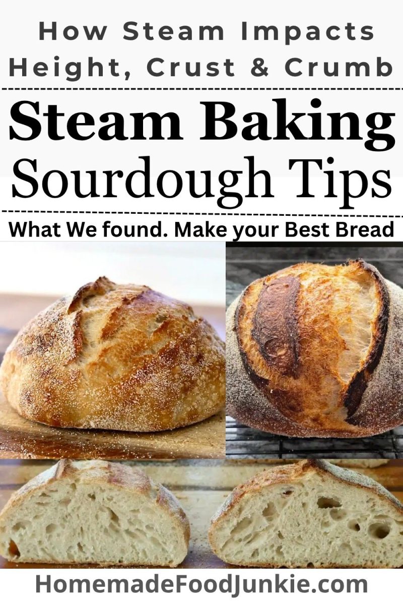 How Steam Baking Sourdough Affects Oven Spring and Crust | Homemade ...